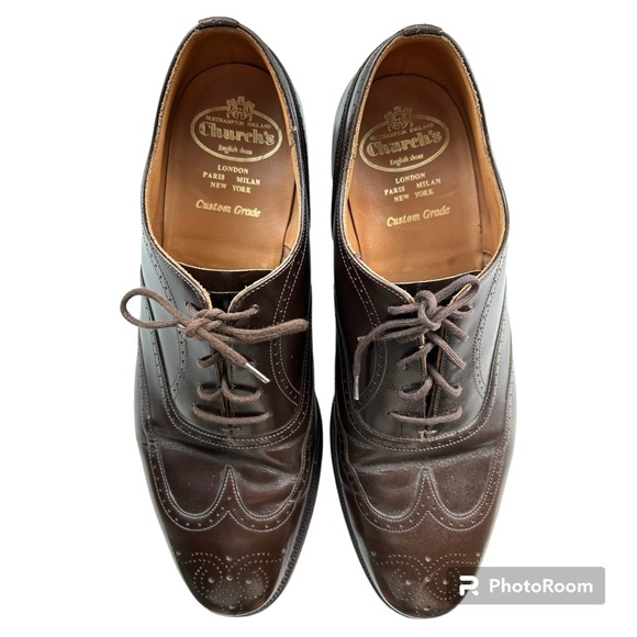 Church's | Shoes | Churchs Famous English Shoe Men Black Leather ...